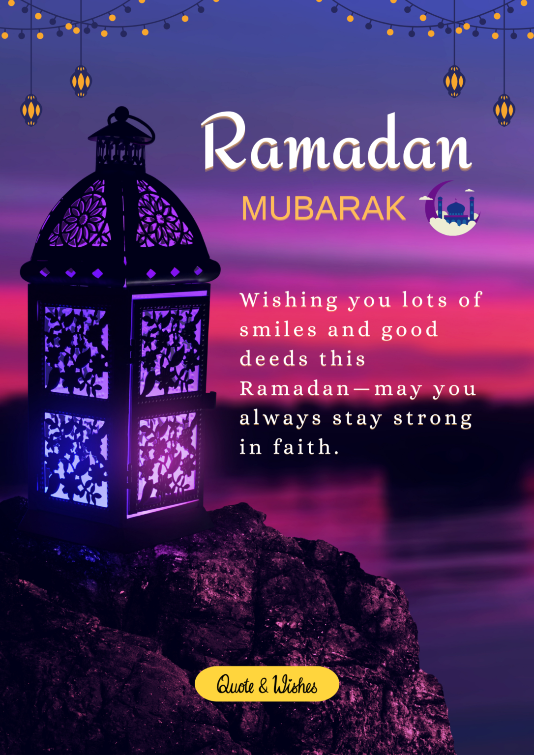 65+ Ramadan Wishes & Greeting 2025 in English